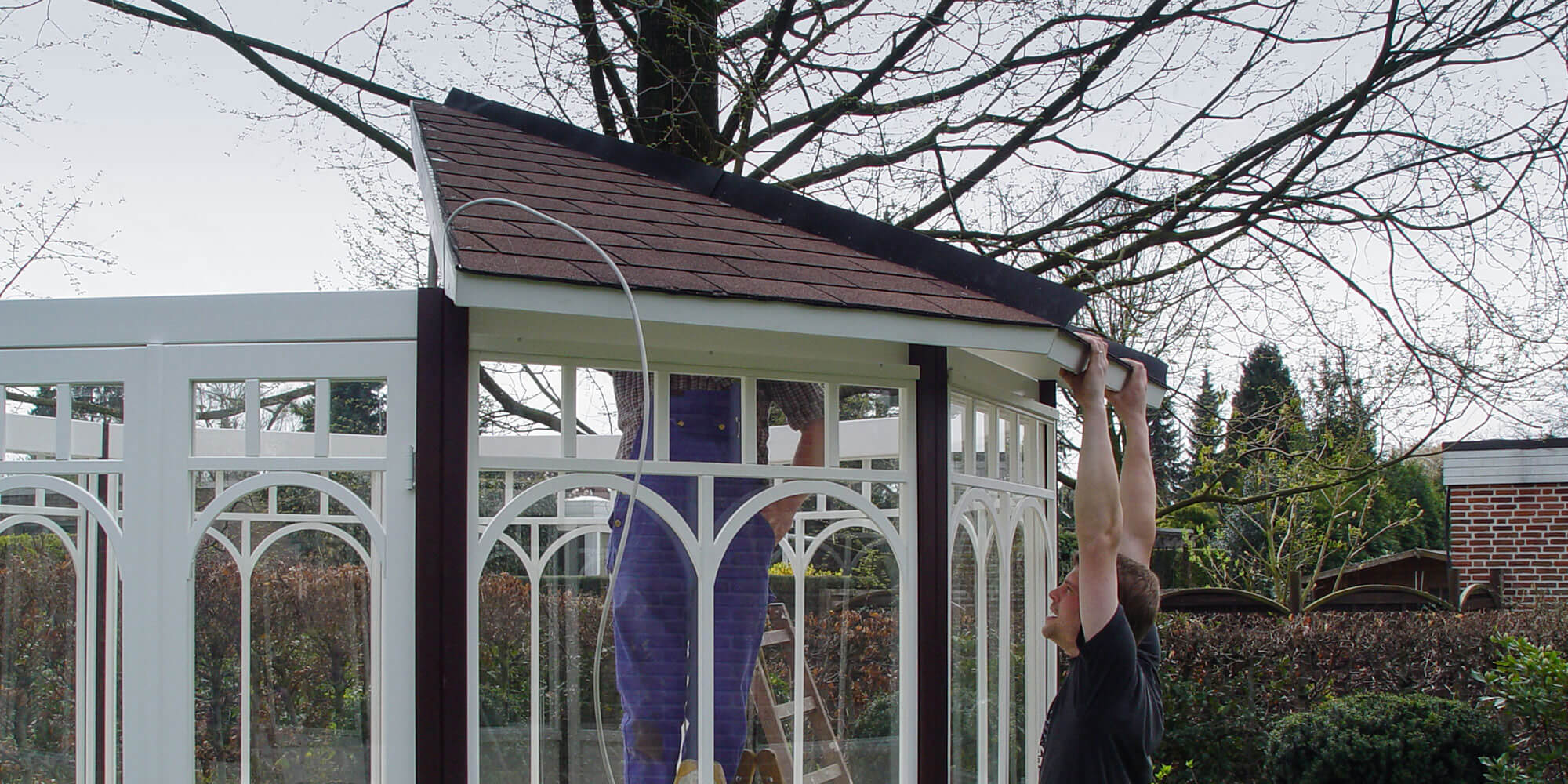Exzellenter Kundenservice rund um Ihren Garten-Pavillon